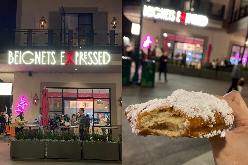 【編輯日嘗】Downtown Disney 最吸睛的粉紅甜點店，Beignets Expressed 甜甜圈派不可錯過 - 洛杉磯週報 - 亞洲版